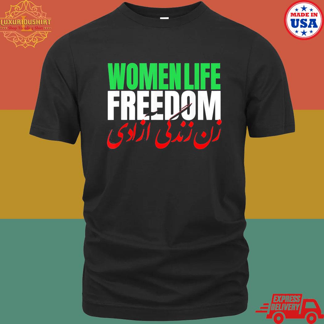 Iran Zan Zendegi Azadi Persian Woman Life Freedom T-Shirt – HERAPREMIUM