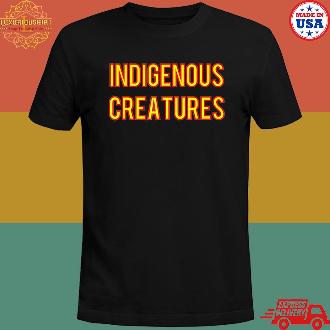 Official Indigenous creatures native American T-shirt – 20fashionteeshirt