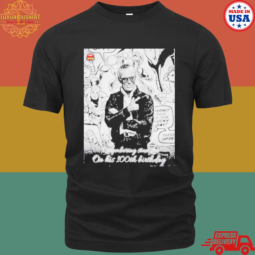 Official remembering Stan Lee on his 100th birthday shirt ...
