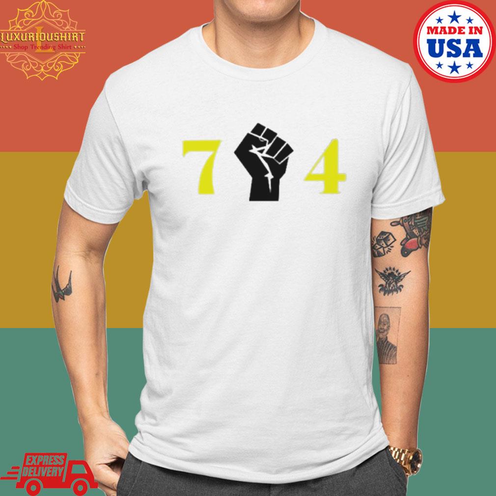Official Michael Niziolek Bj Hill Wearing 74 Shirt – 20fashionteeshirt