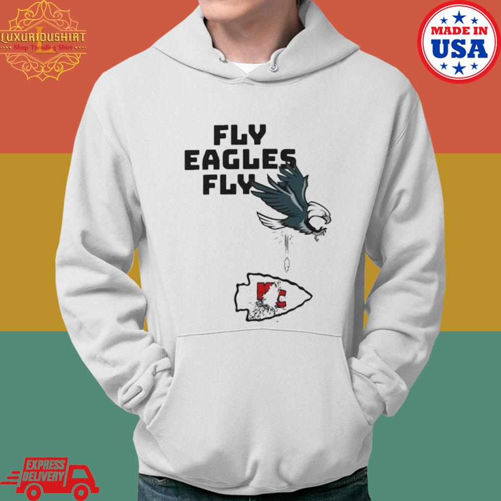 Official Philadelphia Eagles Over Chiefs Fly Eagles Fly Shirt – 20fashionteeshirt