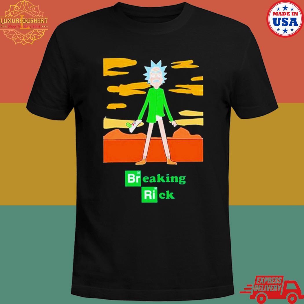 Official Rick and morty breaking rick 2023 T-shirt – 20fashionteeshirt