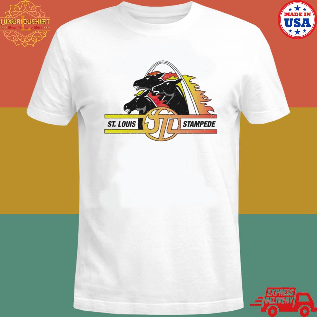 Official St. louis stampede logo T-shirt – 20fashionteeshirt
