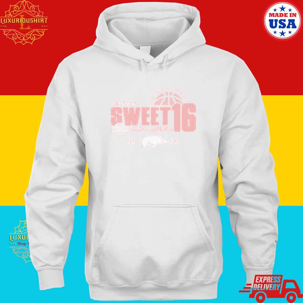 arkansas Razorbacks 2023 Sweet 16 Ncaa Shirt – AETEMITEE