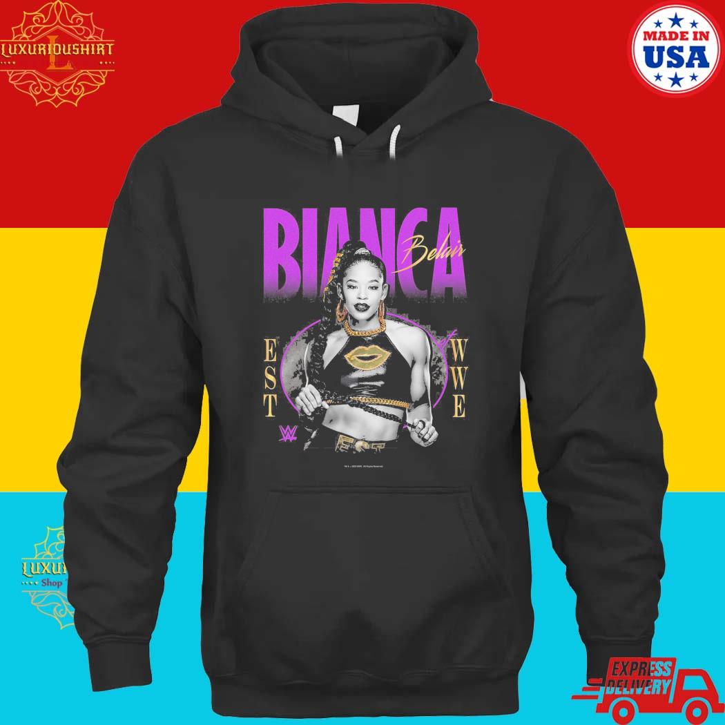 Luxurioushirt – Official WWE Bianca Belair Distressed T-Shirt ...
