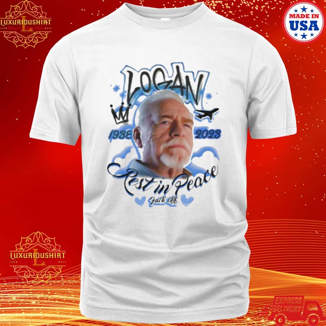 Luxurioushirt – Official rip Logan Roy 1938 2023 Rest In Peace Shirt ...