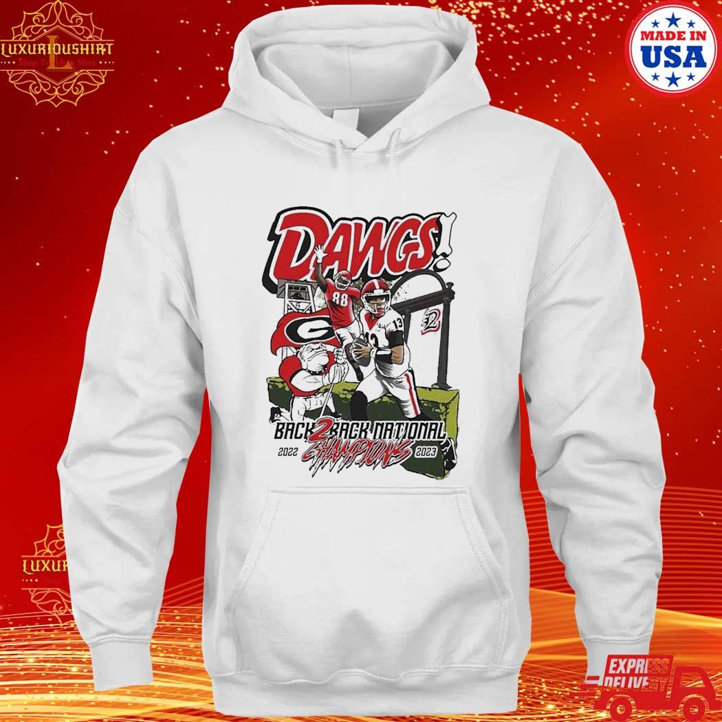 Luxurioushirt - Official uga Dawgs Back2back Champions 2022-2023 Shirt