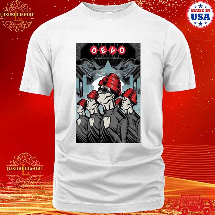Official Devo 50th Anniversary And Farewell Tour 2023 Poster Shirt ...