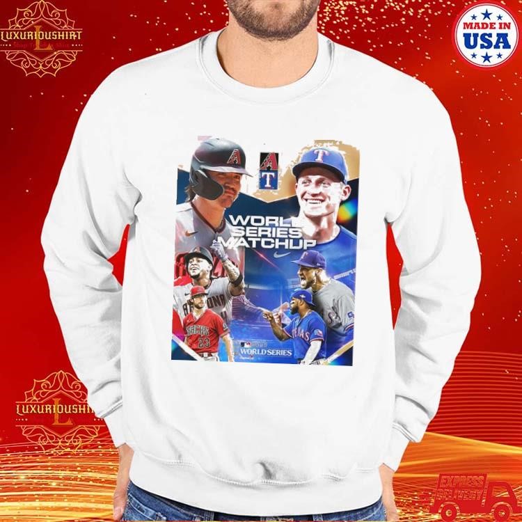 Official Arizona Diamondbacks vs Texas Rangers 2023 World Series Champions Matchup Shirt, hoodie ...