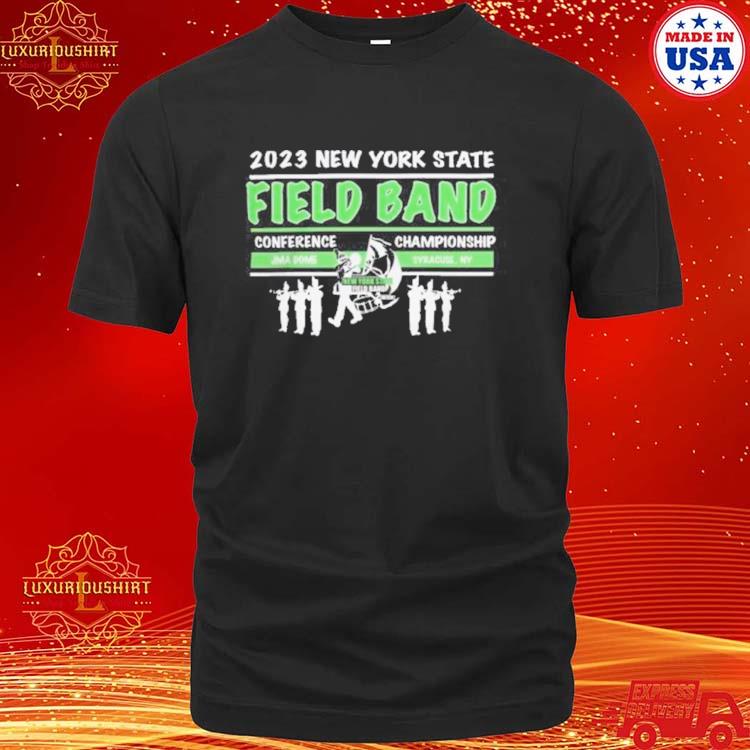 Official 2023 New York State Field Band Conference Championship Shirt
