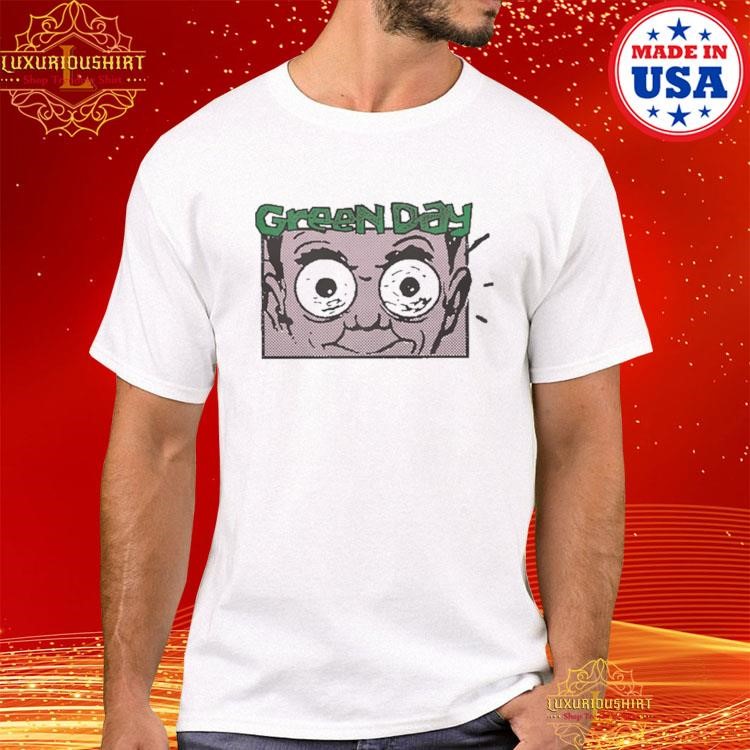 Official Green Day Bulging Eye Guy Shirt, hoodie, tank top, sweater and ...
