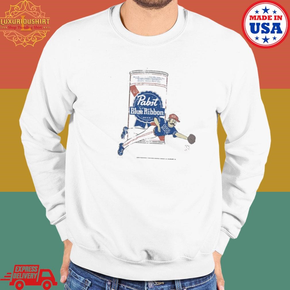 Official Pabst Blue Ribbon Beer Cool Blue T-shirt, hoodie, tank top ...
