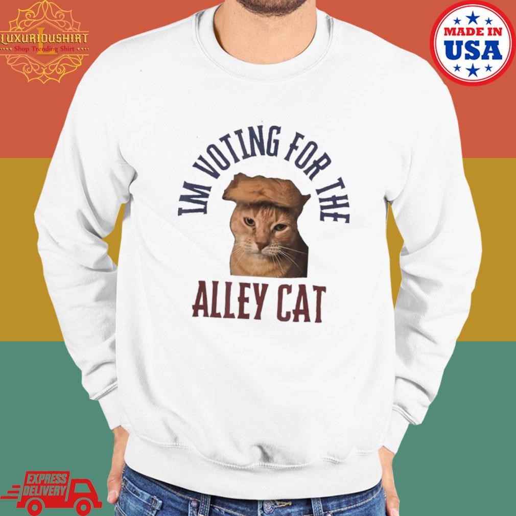 Official Alley Cat For President, Trump President 2024 Shirt, hoodie ...