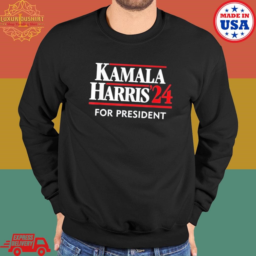 Official Kamala Harris '24 For President 2024 Shirt, hoodie, tank top ...