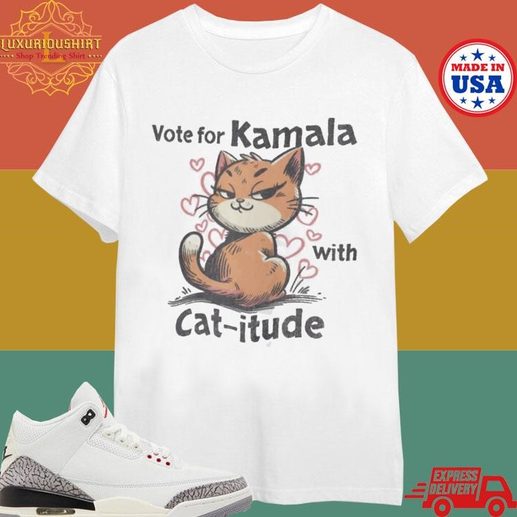 Official Kamala Harris Tim Walz Presidential Election Cat Lady Vote For ...