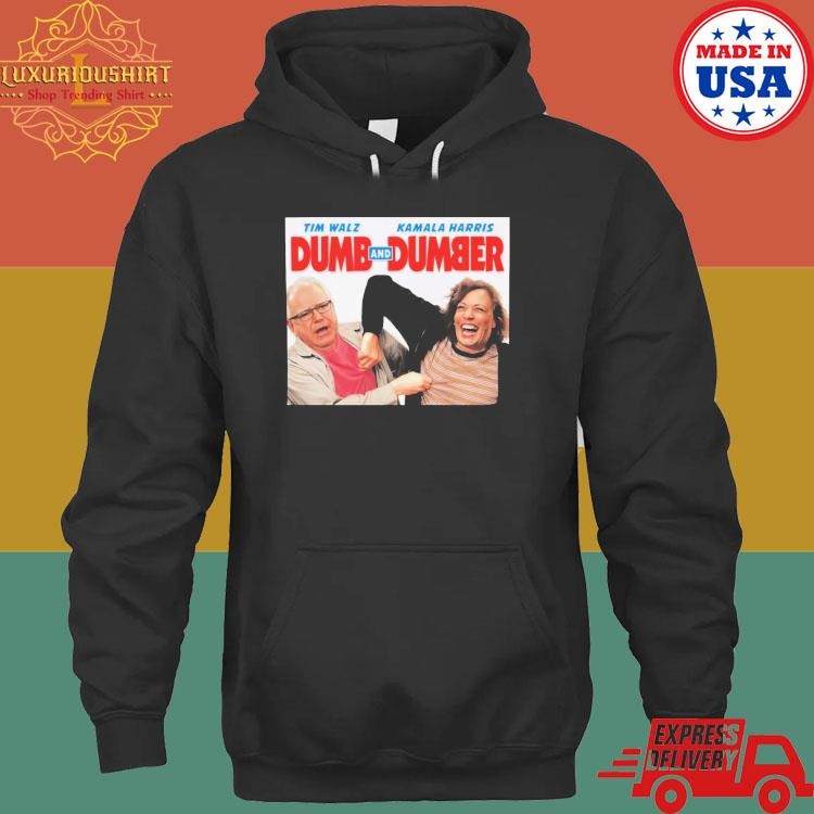Official Tim Walz Dumb And Kamala Harris Dumber Meme Maga 2024 Donald ...