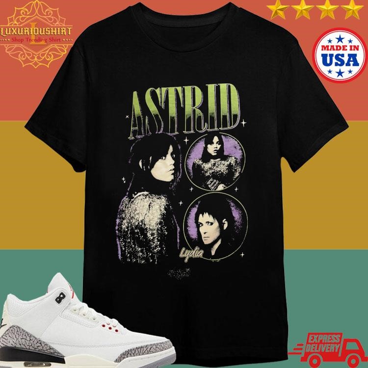 Official Astrid Lydia Beetlejuice Beetlejuice Halloween 2024 T-shirt ...