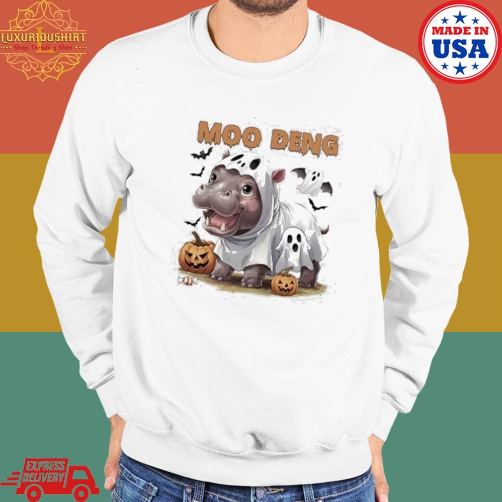 Official Halloween Moo Deng Bootleg Rap 2024 Shirt, hoodie, tank top ...
